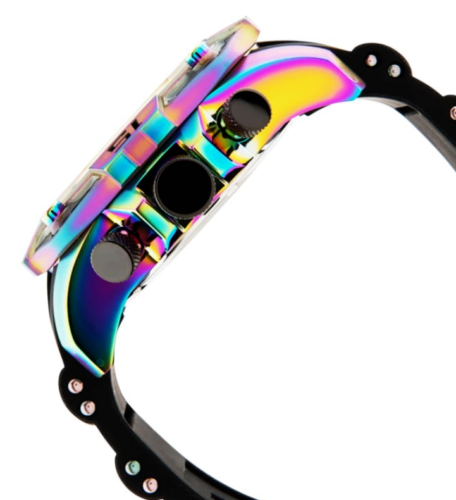 Invicta Pro Diver Mens 52mm Carbon Fiber Dial Tinted Iridescent Watch ...