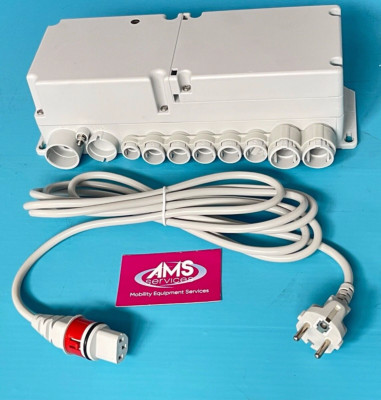 Arjo Contura 880 Hospital Profiling Bed Linak Control Box & Mains Lead ...