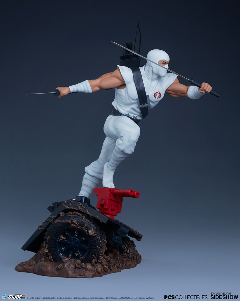 GI JOE 1:4 SCALE STORM SHADOW STATUE PCS COLLECTIBLES COBRA #012 OF 350 ...