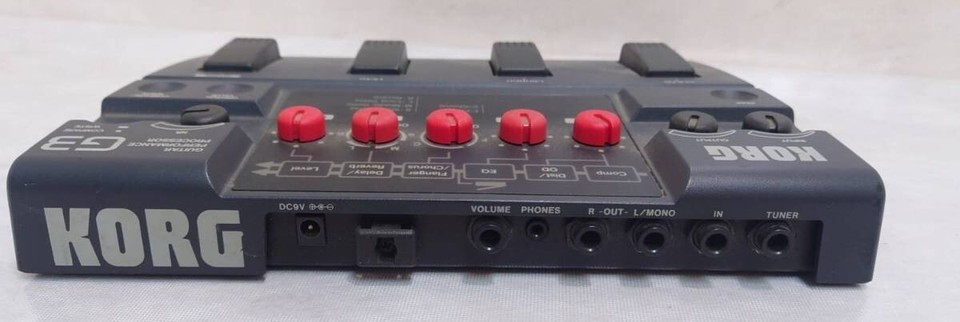 Korg G3 Guitar Multi Effect Pedal Guitar Performance Processor | eBay