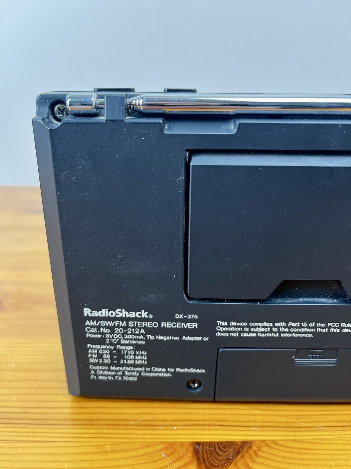 Radio Shack DX-375 AM FM SW Stereo Receiver Cat # 20-212A Shortwave ...