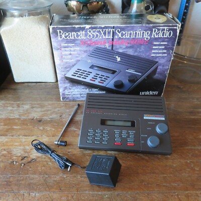 Uniden Bearcat BC855XLT 50 Channel Programmable Analog Radio Scanner ...