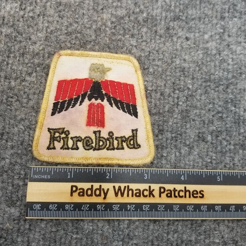 Vintage Firebird Patch Car Auto Pontiac 80s Stained | eBay Australia