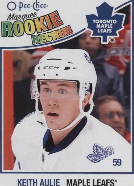 2011-12 O-Pee-Chee - 2010-11 Marquee Rookies Update Keith Aulie #607 ...