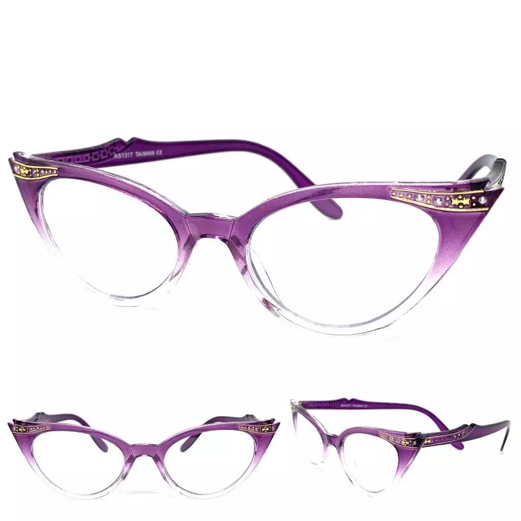 Retro Cat Eye Glasses