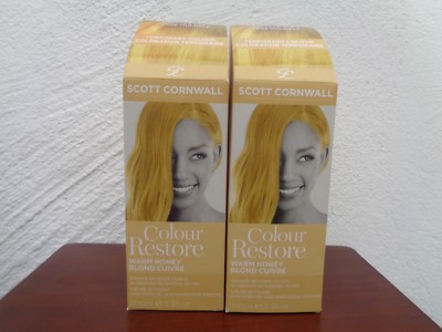 Scott Cornwall colour restore warm honey blonde cuivre 100ml (X2) | eBay UK