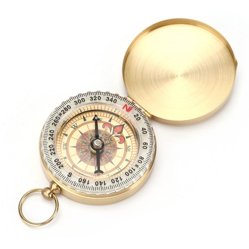Gd1 Compass Copper Luminous Rotatable Waterproof Direction Pointing ...