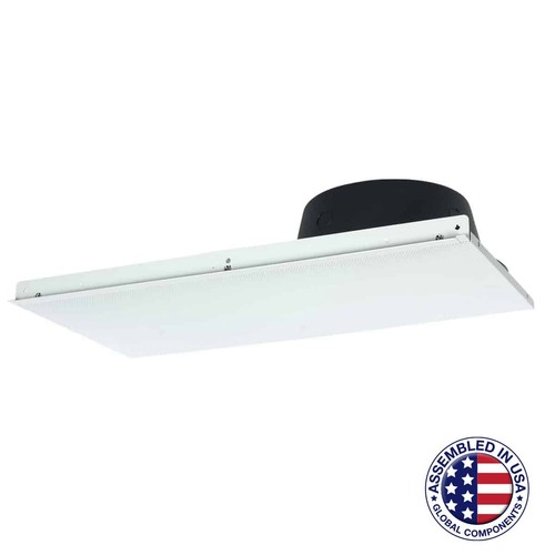 2-PACK 8IN Dual Cone Lay-in Tile Ceiling Speaker 1x2 Grille LT-810-72 ...