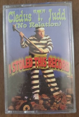 CLEDUS "T." JUDD "I Stoled This Record" Cassette BRAND NEW 793018282543 ...