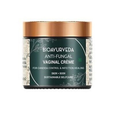 BIOAYURVEDA Anti-fungal Vaginal Cream 120 gm-supports vaginal health | eBay