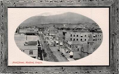 Main Street Aerial View Medford Oregon 1914 postcard | eBay