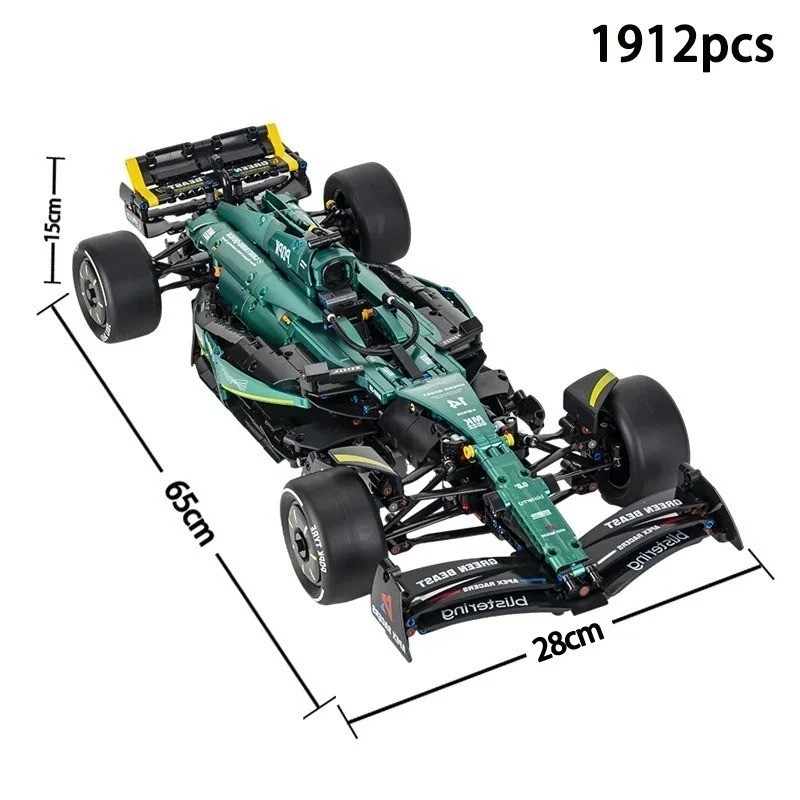 Aston Martin AMR24 F1 Formula One 1912PCS Technic Building Blocks | eBay UK