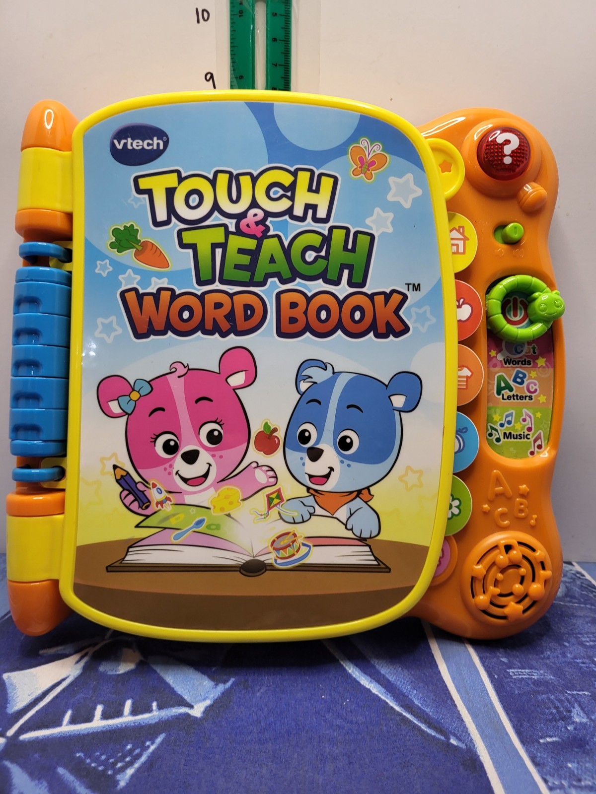 VTech Touch and Teach Word Book Interactive Musical Educational Baby ...