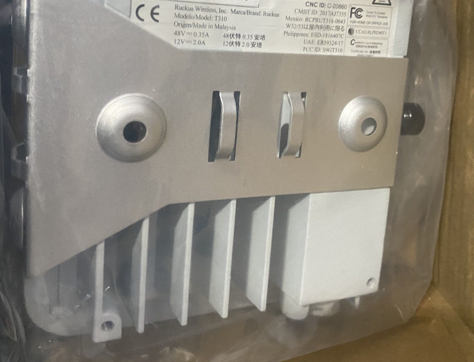 RUCKUS ZoneFlex T310c wireless access point MFG# 901-T310-US20 - | eBay