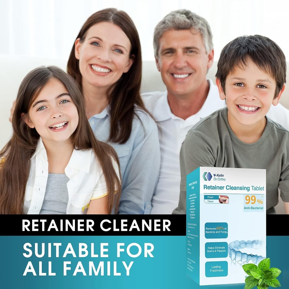 Retainer Cleaner Tablets Invisalign Cleaner Denture Cleaning Tablets ...