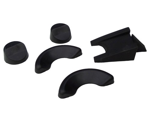 ACCLAIM Wedges Bowlers Rubber One Two Sided Angled Plus 4 Piece Set ...