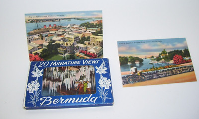Vintage 20 Miniature View Cards Bermuda | eBay
