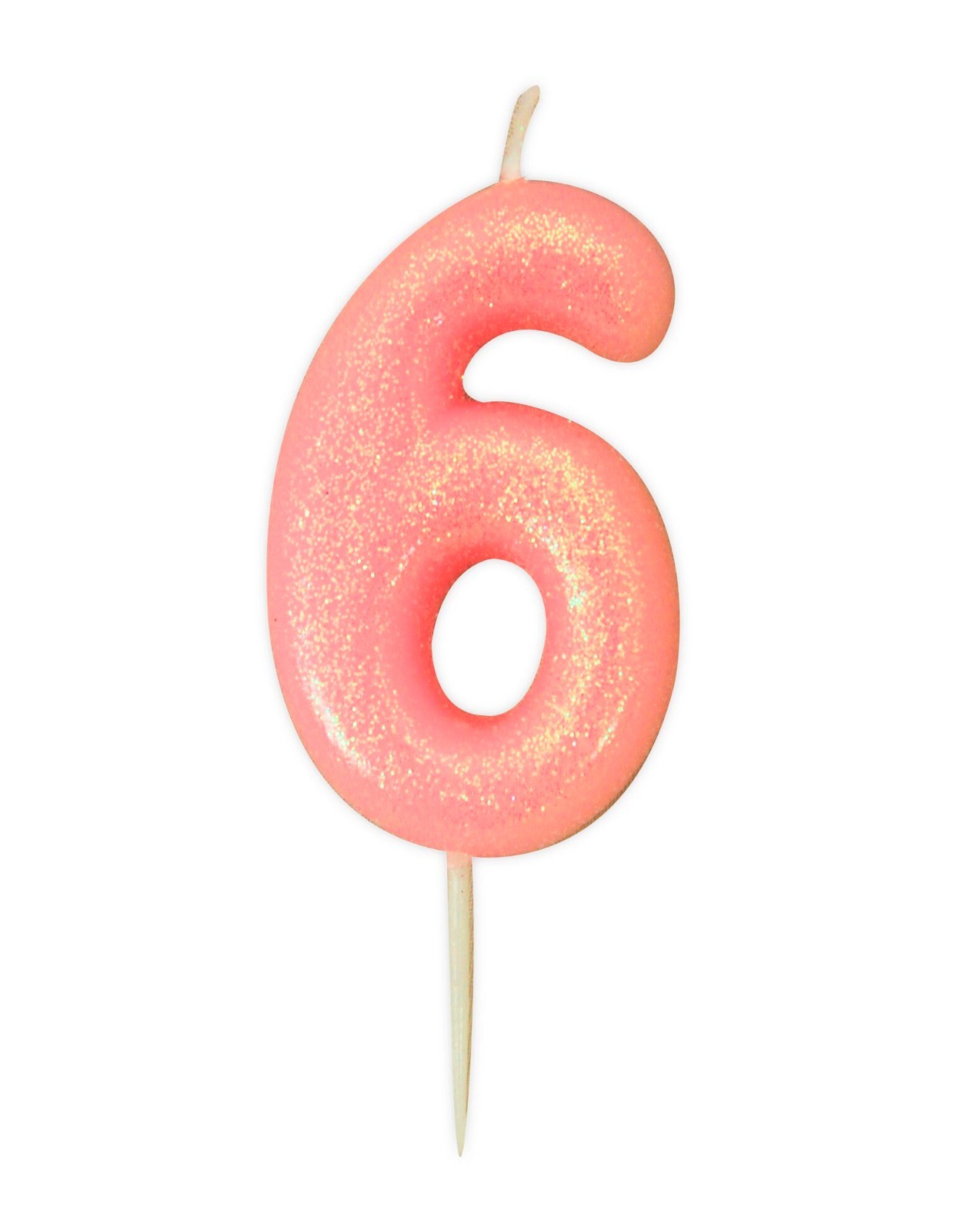 GLITTER CANDLE PINK BIRTHDAY CAKE NUMBER TOPPERS | eBay UK