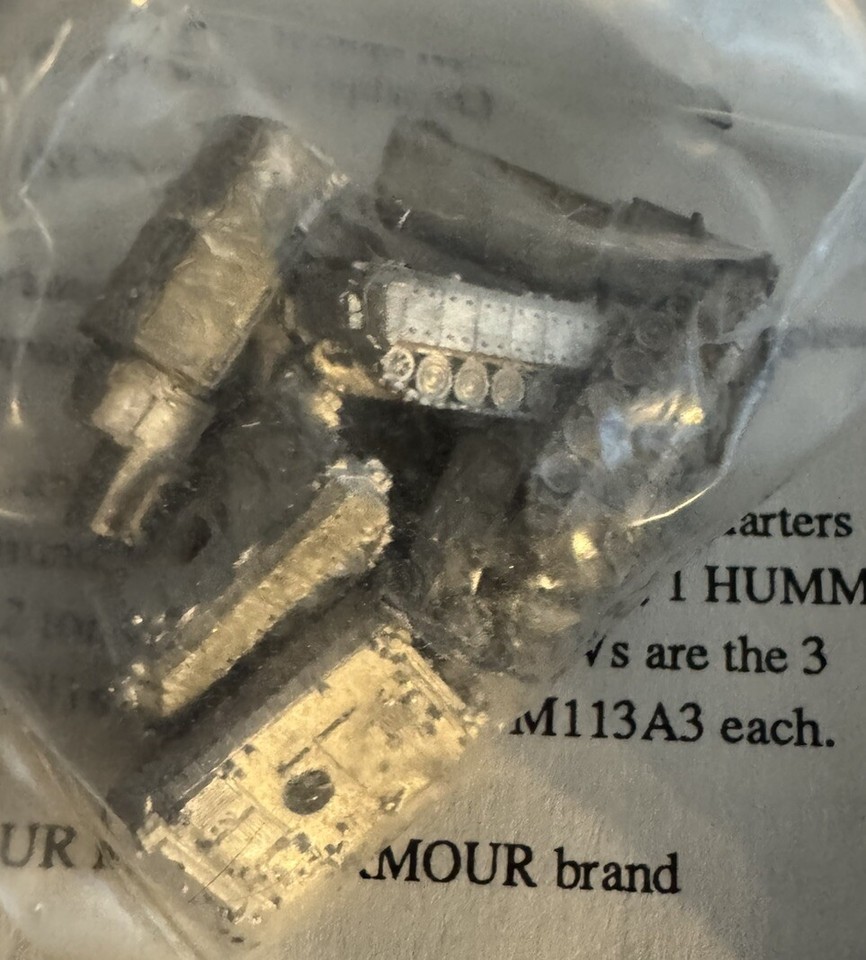 GHQ Micro Armour Combat Command WWII & Modern Wargame Miniatures Open ...