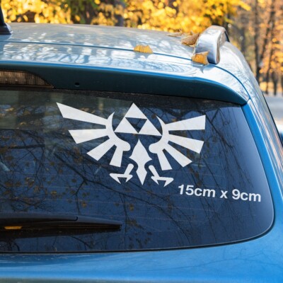 The Legend of ZELDA Hyrulian Crest Laptop , Car Decal Sticker | eBay ...
