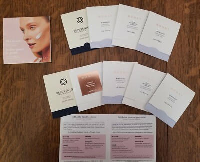 MONAT SKINCARE SAMPLES BE BALANCED FOAMY CLEANSER REWIND NECTAR ...