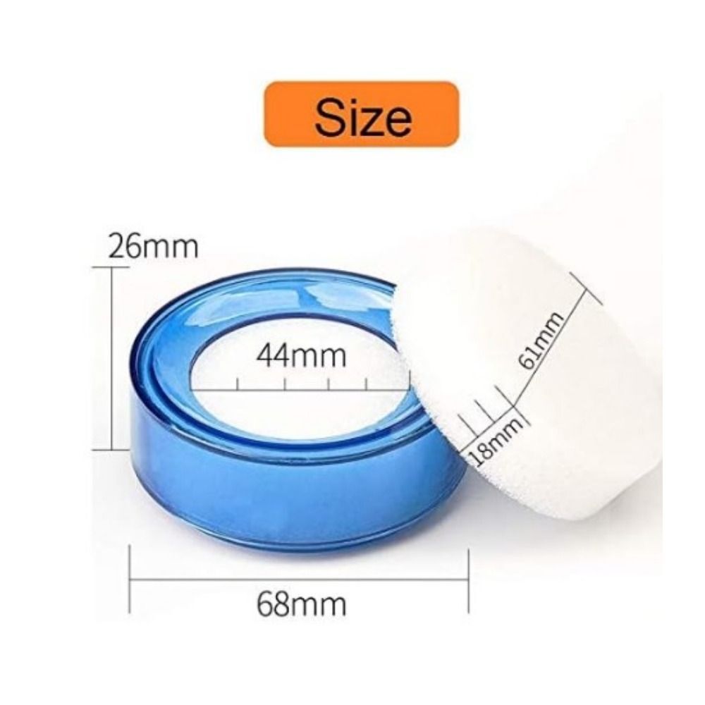 Blue Circular Hand Dampener 68*26mm Sponge Dampening Box | eBay