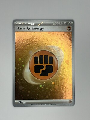 Basic Fighting Energy 006 - Pokemon TCG Scarlet & Violet 151 - NM ...