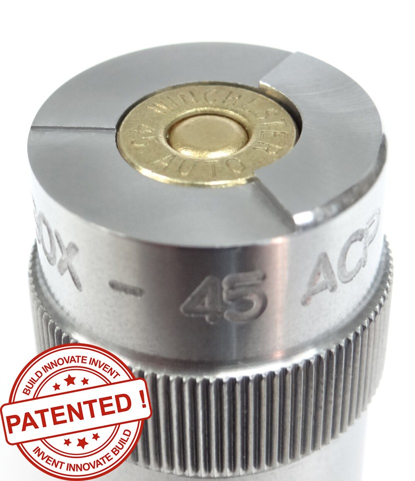 45 ACP Case & Ammunition Gauge PATENTED - Check Your Reloads & Ammo ...