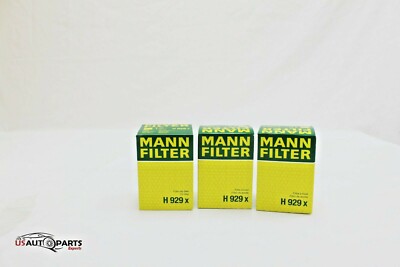 SET OF 3 MANN FILTER Oil Filter Kit 0001800609 / H 929 X(3) | eBay