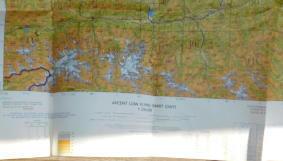8 JOINT OPERATIONS GRAPHIC (AIR) Maps England, Germany, Italy, Austria ...