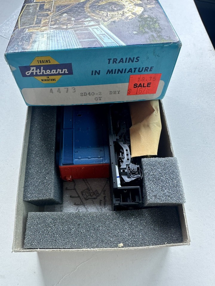 Athearn HO locomotive 4473 SD40-2 Dummy. GT #5930 | eBay