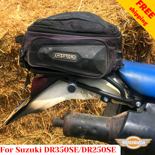 For Suzuki DR350SE Rear rack DR250SE Rear luggage Rack for bags, Free ...
