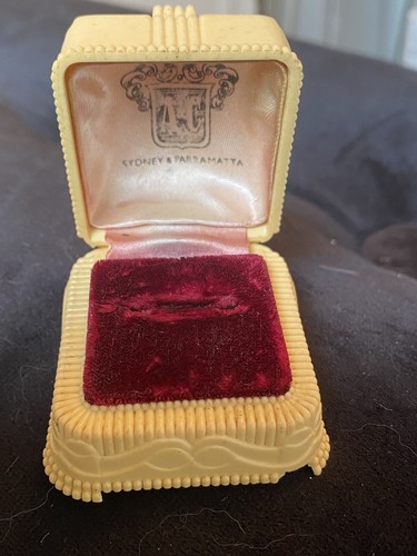 Vintage Angus & Coote Bakelite Ring Box | eBay Australia
