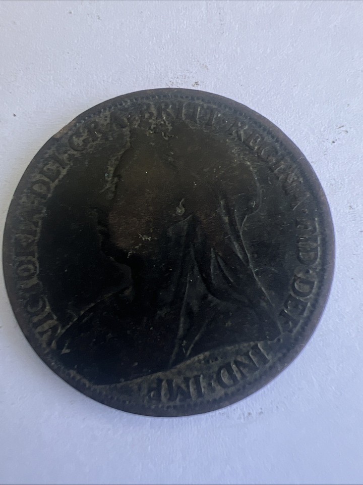 Rare Queen Victoria One Penny Coin Dated 1898 | eBay UK