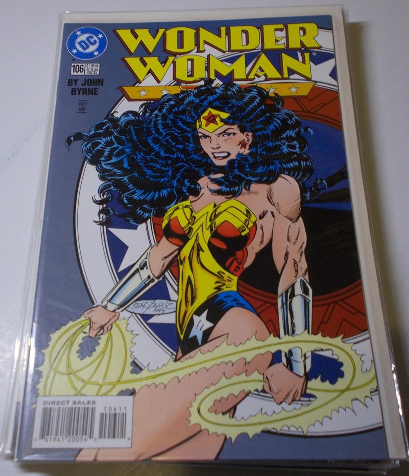DC Comic Book lot WONDER WOMAN Bolland Byrne Perez Adam Hughes Gallery ...