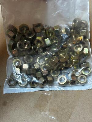 100x Pack Lot LA Fastener 5/16-18 5/16" G8 USS Grade 8 Hex Nut Zinc ...