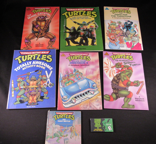 VTG TMNT Book Lot Of 8 "Teenage Mutant Ninja Turtles" Books | eBay