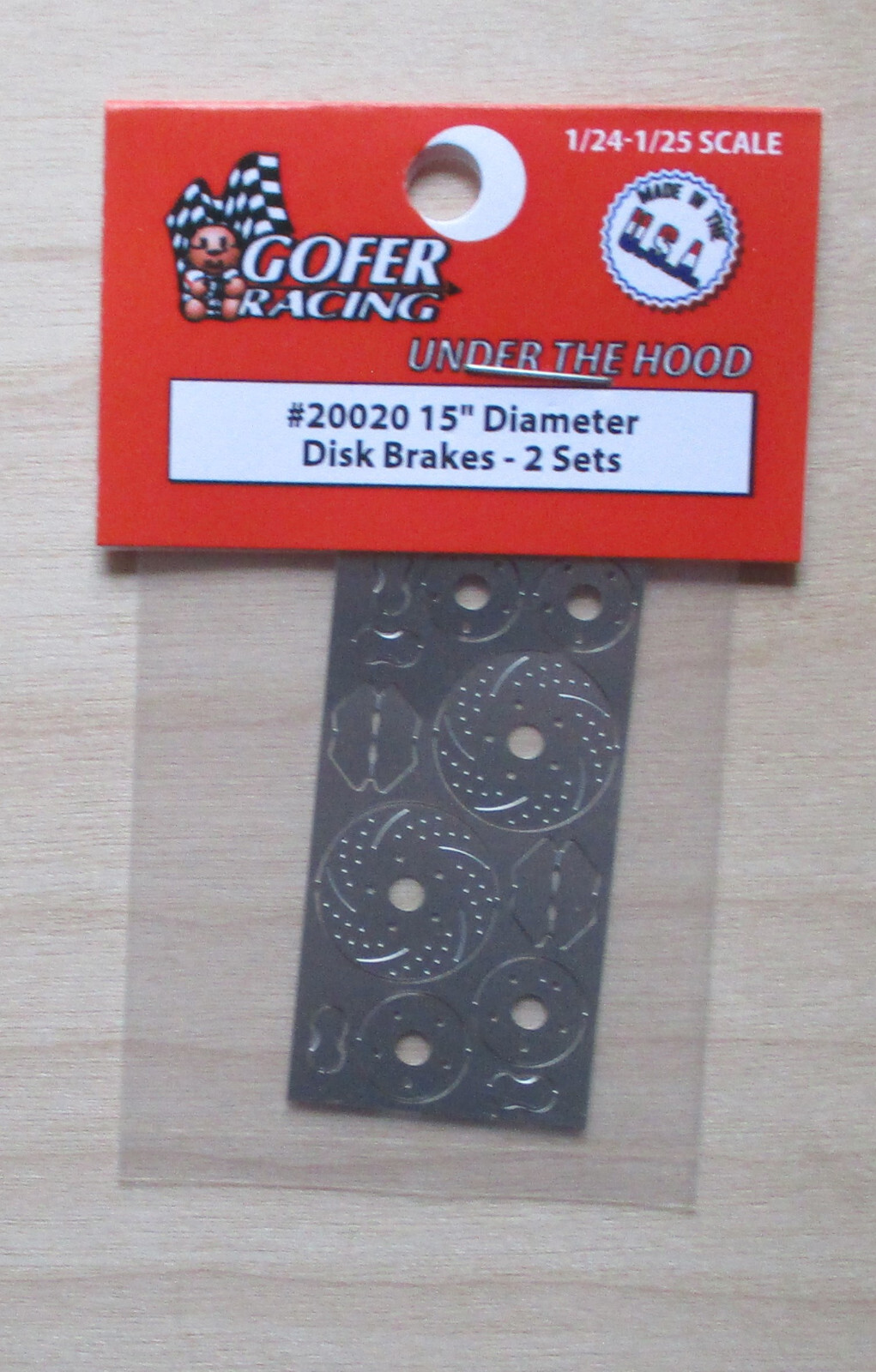 1/24-1/25 15" Dia. Photo-Etch Disk Brakes Detail Gofer Racing 20020 | eBay