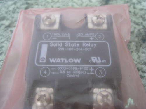 WATLOW SSR-100-20A-DC1 Solid State Relay for sale online | eBay