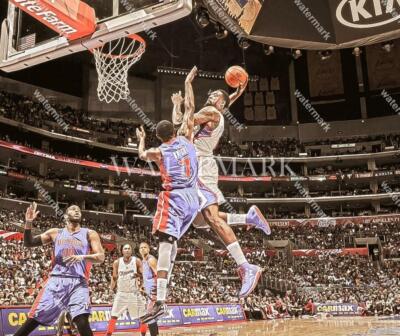 BN199 DeAndre Jordan Clippers The Lob 8x10 11x14 16x20 Oil Painting ...