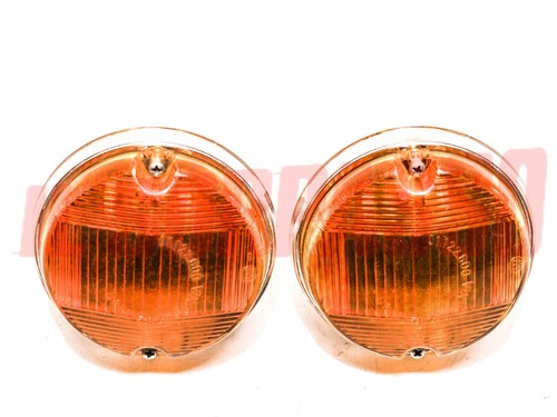 Lights Front Indicators Orange Fiat 124 Coupe - 850 Coupe 1 S - 1100 R ...