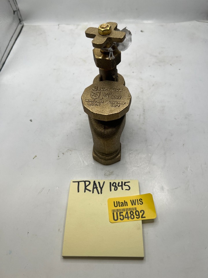 Superior Controls Anti-Siphon Body 3/4” Brass Valve Repair | eBay