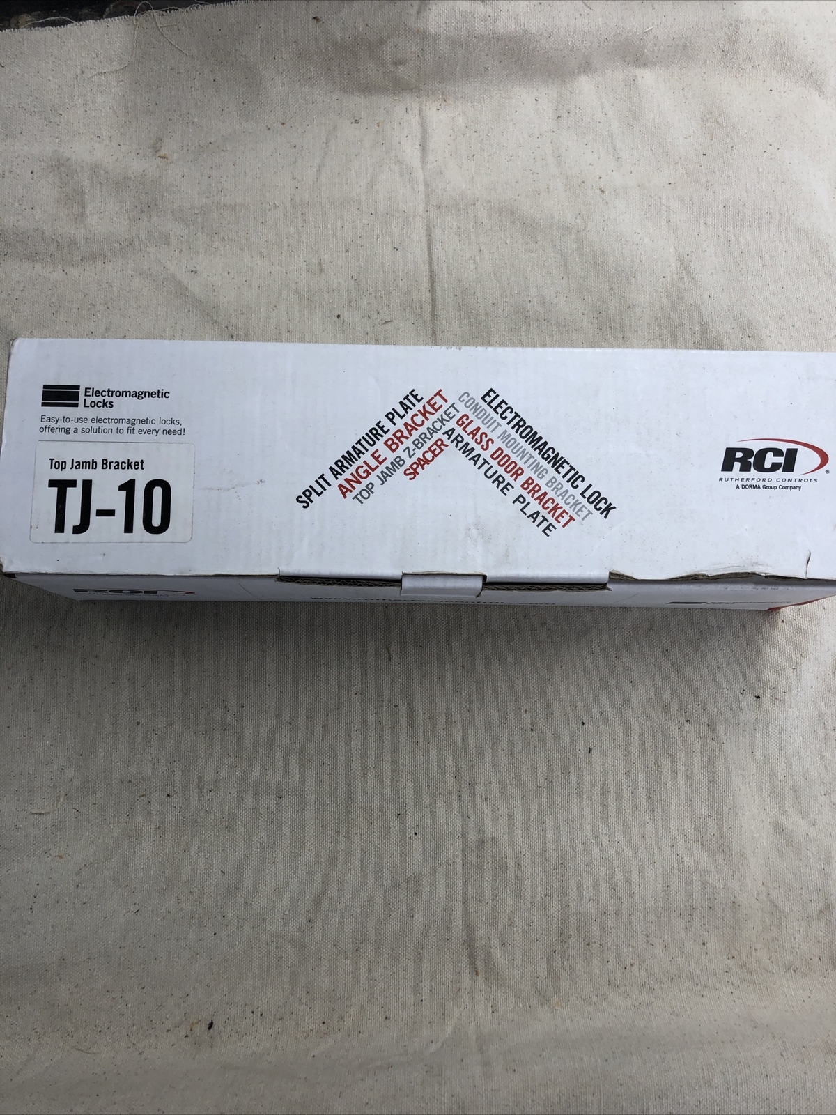 RCI TJ-10 TJ-10x28 Aluminum Top Jamb Bracket Kit for 8310 Door/Frame ...