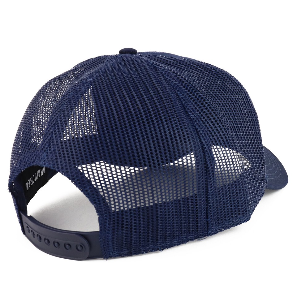 XXL Oversize High Crown Adjustable Plain Mesh Back Trucker Baseball Cap ...