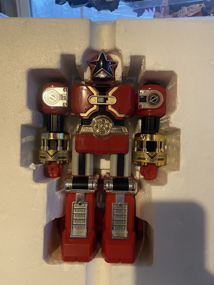 power rangers zeo red battlezord Boxed | eBay