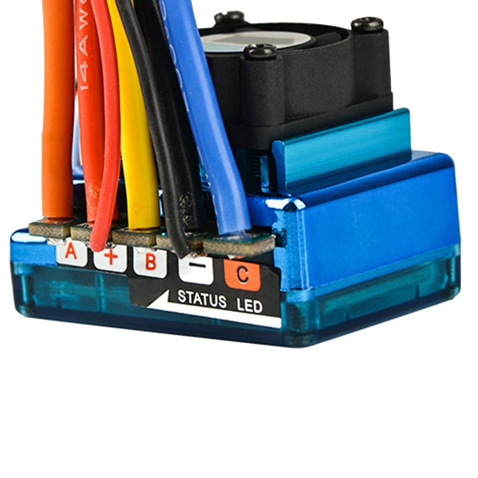 2X(RC Racing ESC 120A Sensor Big Current Speed Controller RC Car7169 ...