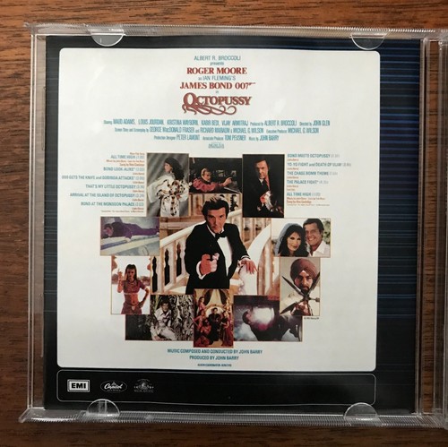 James Bond Octopussy Remastered Soundtrack - John Barry (2003 CD) with ...