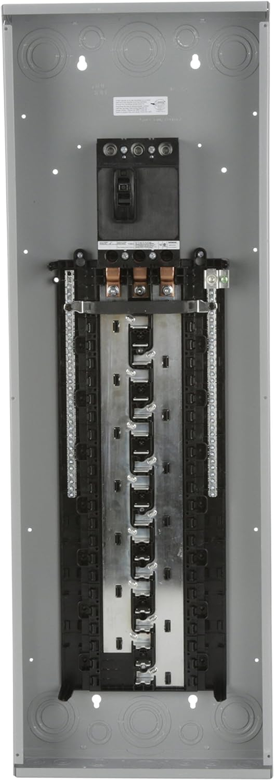 200Amp Indoor Main Breaker Siemens 42-Space 3-Phase Load Center ...