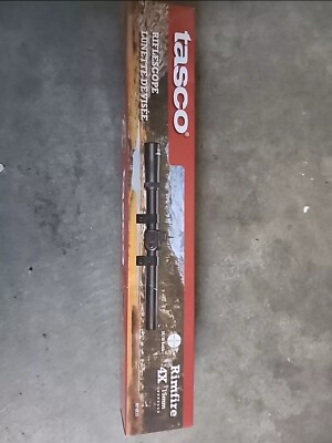 Tasco Riflescope Rimfire 4x15mm, For .22 Caliber Rifles/Air Guns, 30/30 ...