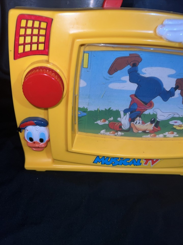 Disney Mickey Mouse Scrolling Musical TV. Tested And Works. Rare | eBay